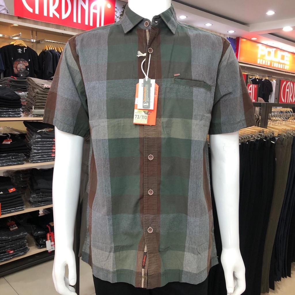 Jual Kemeja Cardinal casual original regular fit 100% ORIGINAL | Shopee ...
