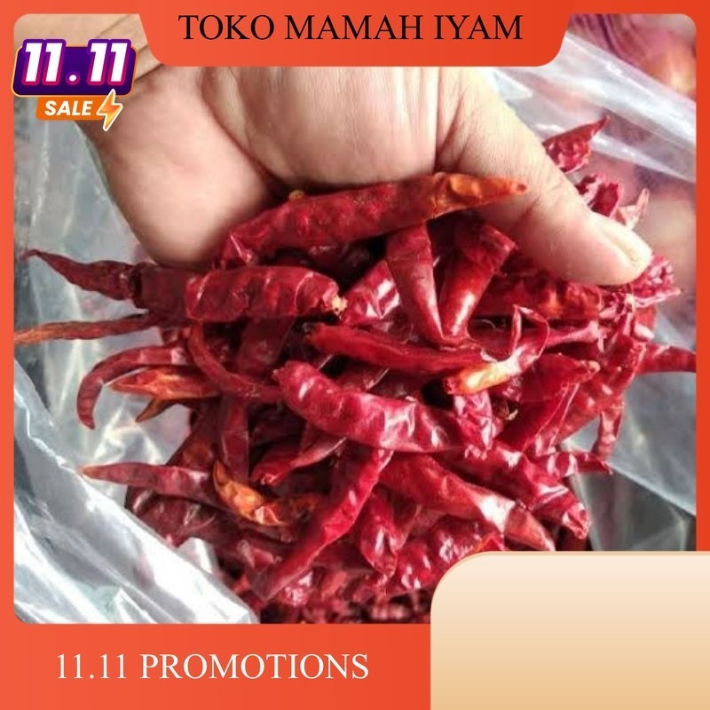 Jual Cabe Merah Rawit Teja Kering Murah Import Kualitas Terbaik Pedas ...