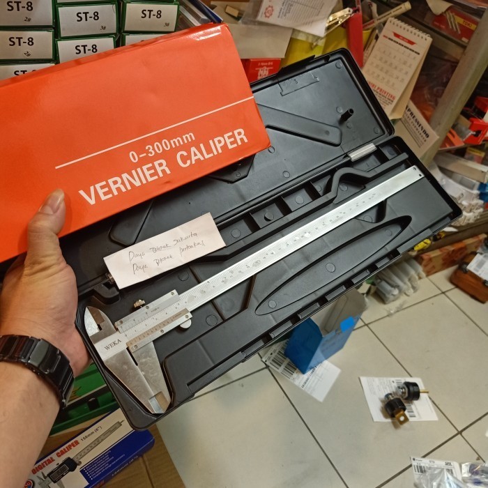 Jual weka sigmat 12" / sikmat 300mm weka taiwan / vernier caliper 12 inc original | Shopee Indonesia