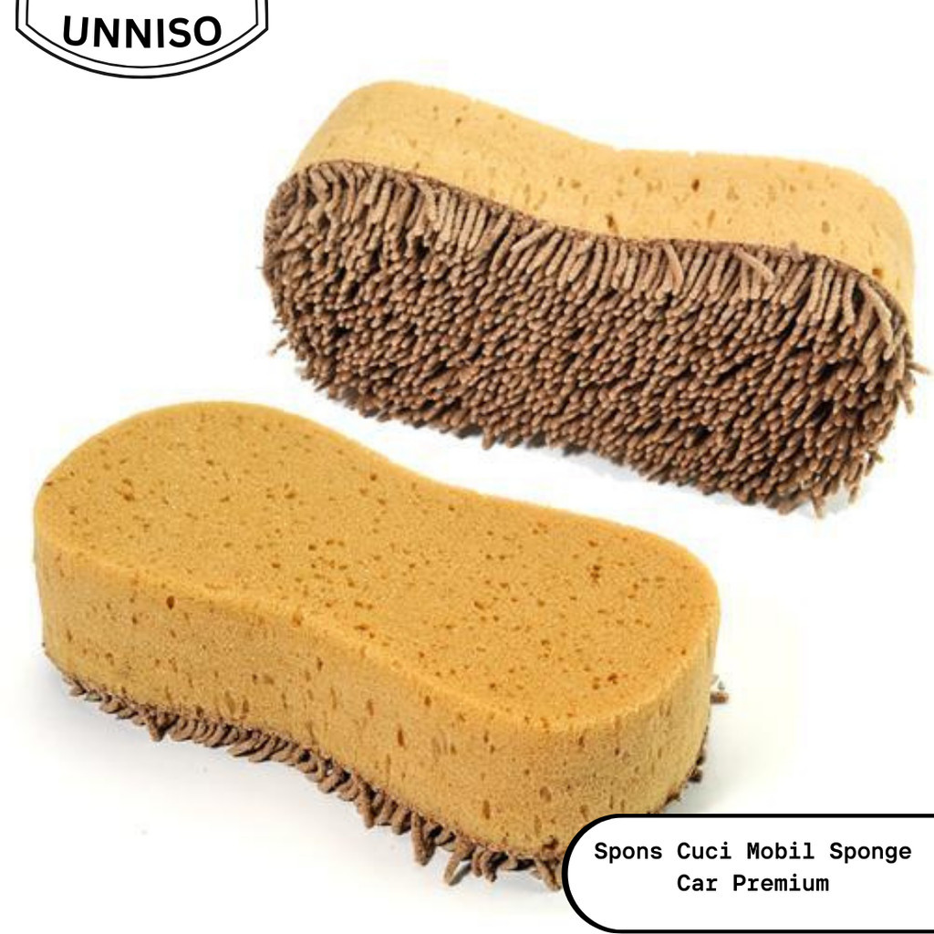Jual UNNISO - Spons Cuci Mobil Sponge Car Premium | Shopee Indonesia