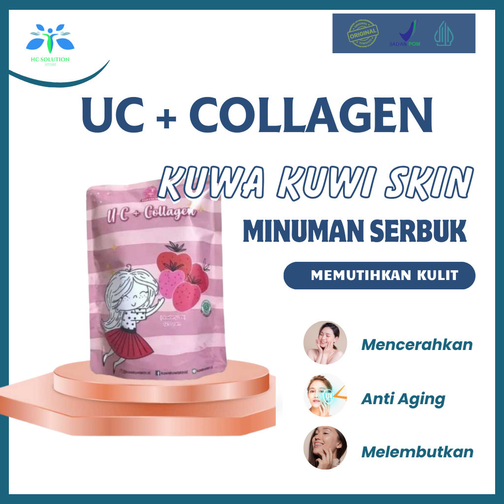 Jual UC Collagen by Kuwa Kuwi Skin Minuman pemutih kulit original BPOM ...