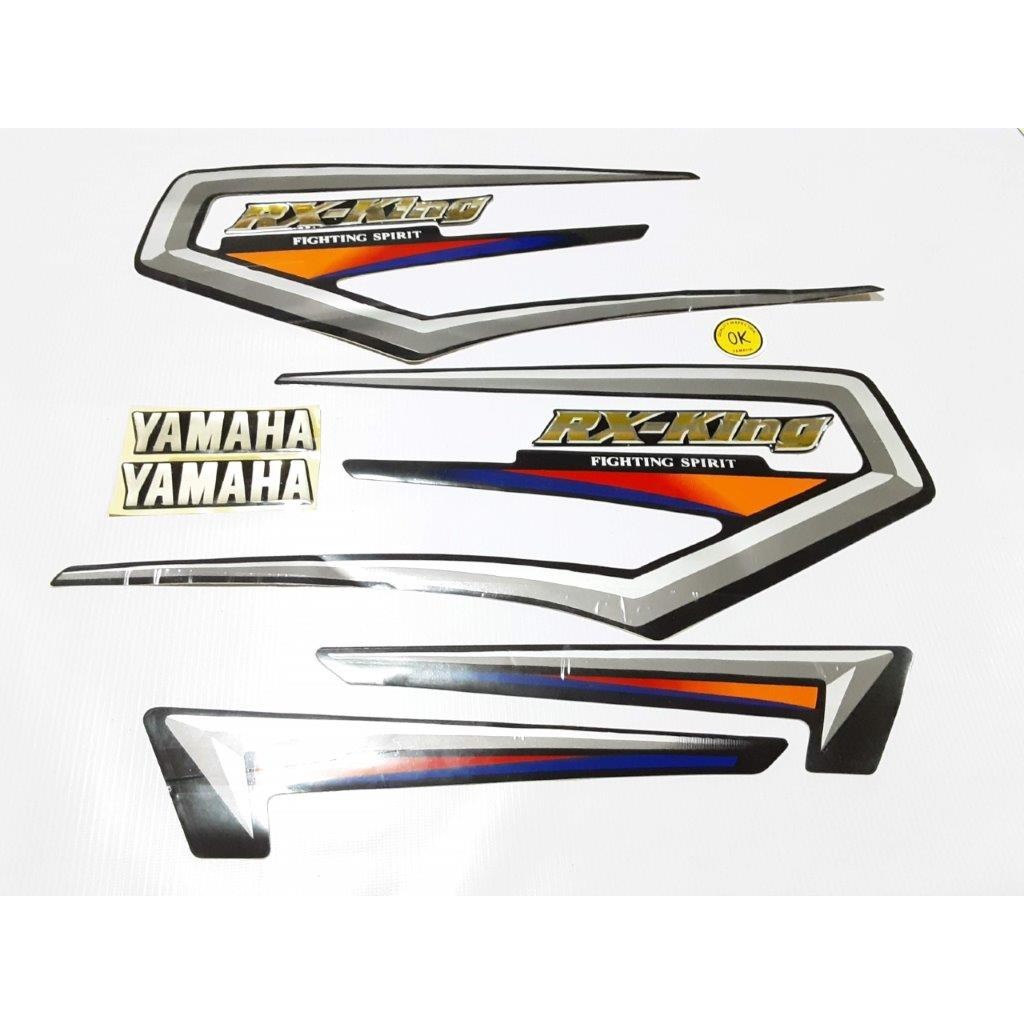 Jual STIKER STRIPING RX KING 2001 KOMPLIT EMBLEM HIGH QUALITY STRIP RX ...