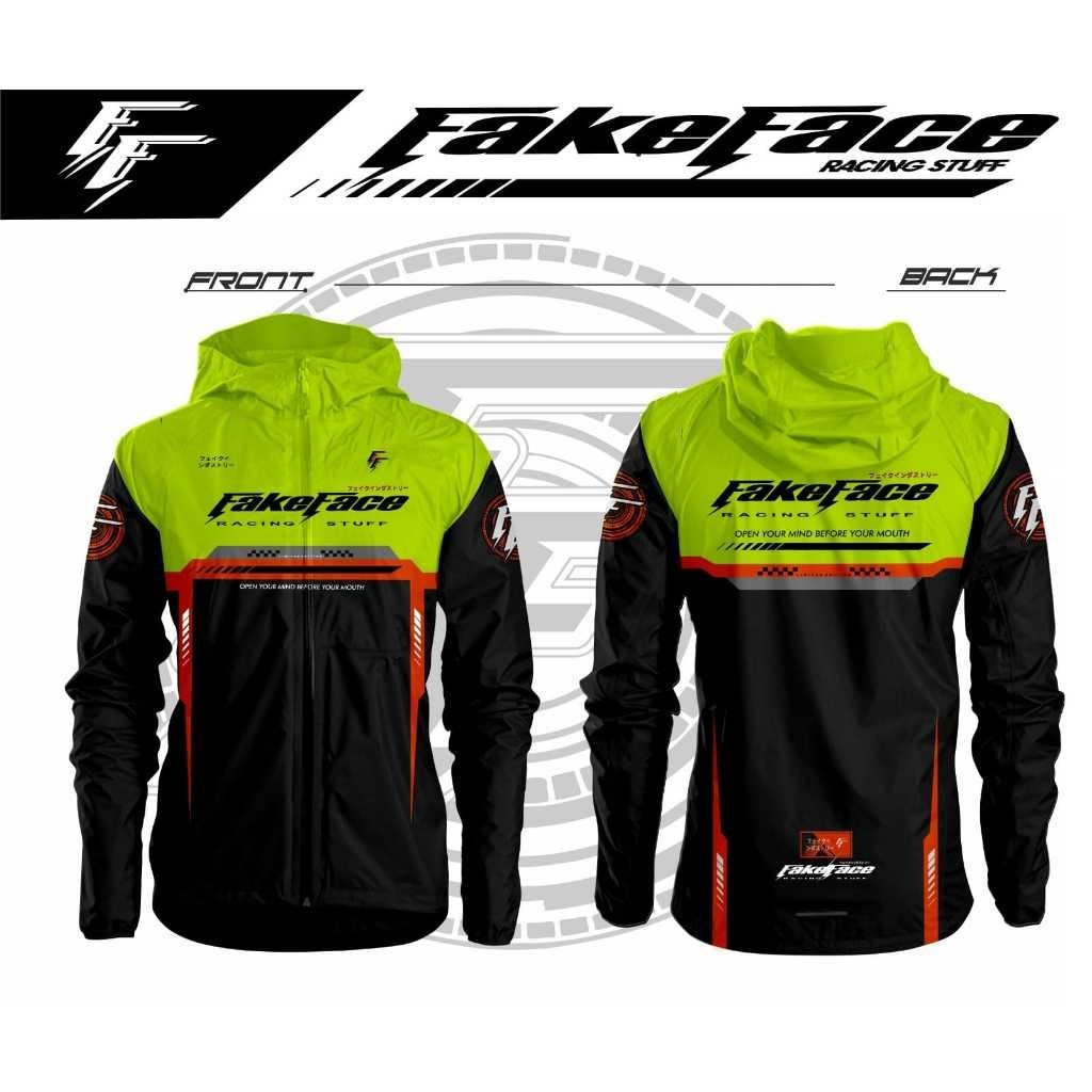 Jual JAKET PARASIT FAKEFACE/ JAKET RACING / JAKET SUNMORI / SWEATER ...