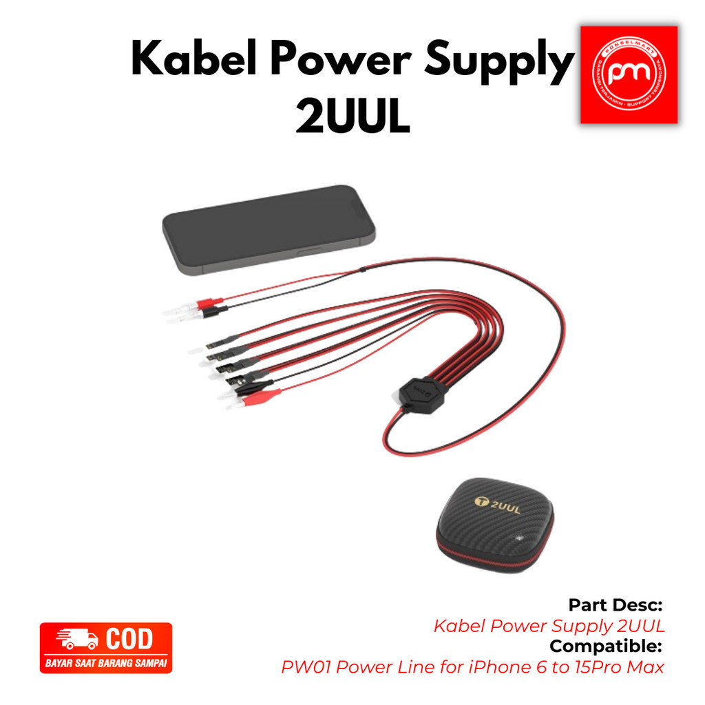 Jual Kabel Power Supply 2UUL PW01 Power Line for iP 6 to 15Pro Max | Shopee Indonesia