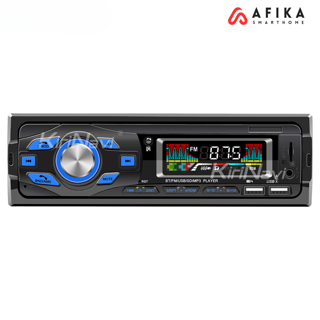 Jual Tape Mobil Audio MP3 Player Bluetooth Dual USB Hands Free ISO ...