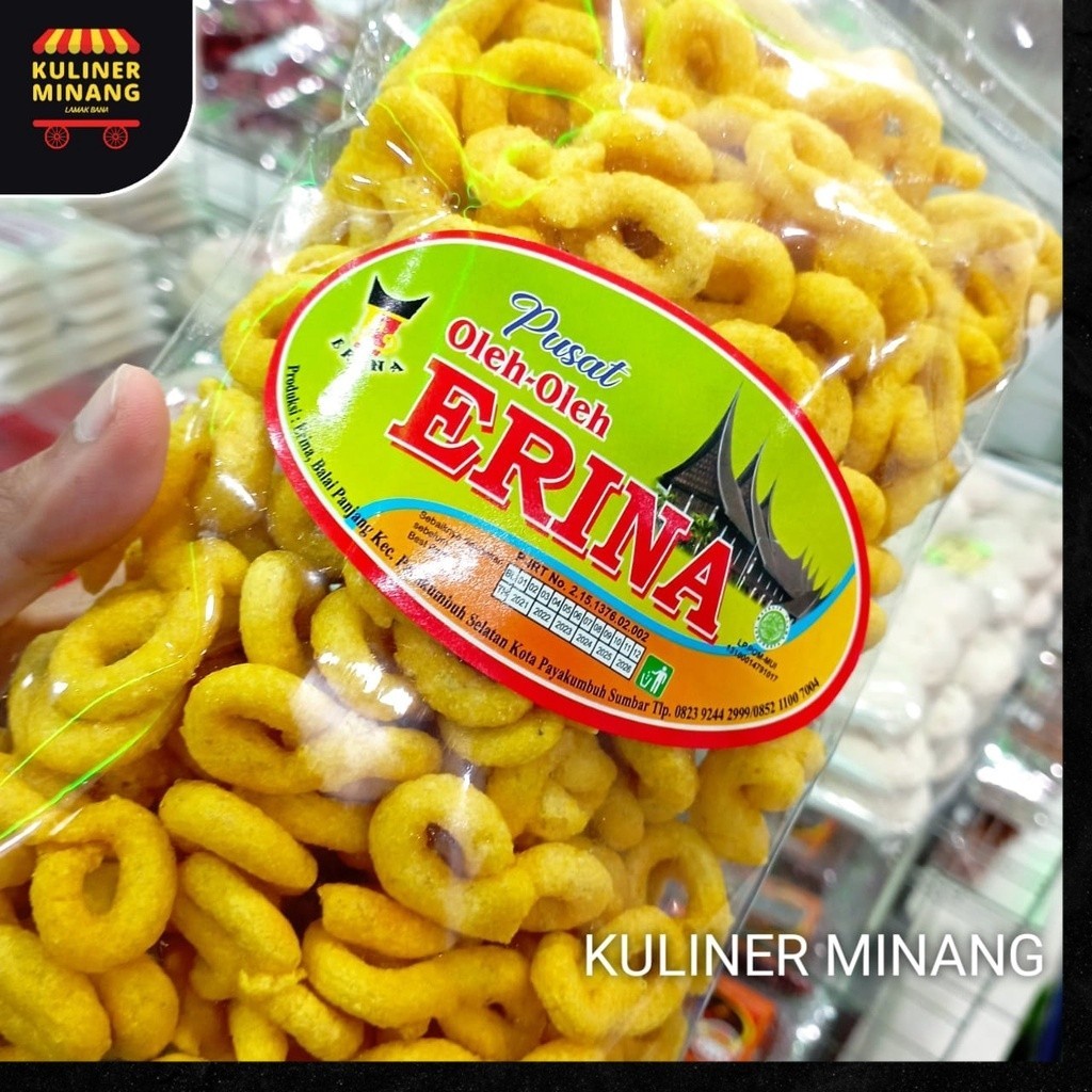 Jual Kuliner Minang Karak Kaliang Erina 250g Oleh Oleh Cemilan Makanan ...