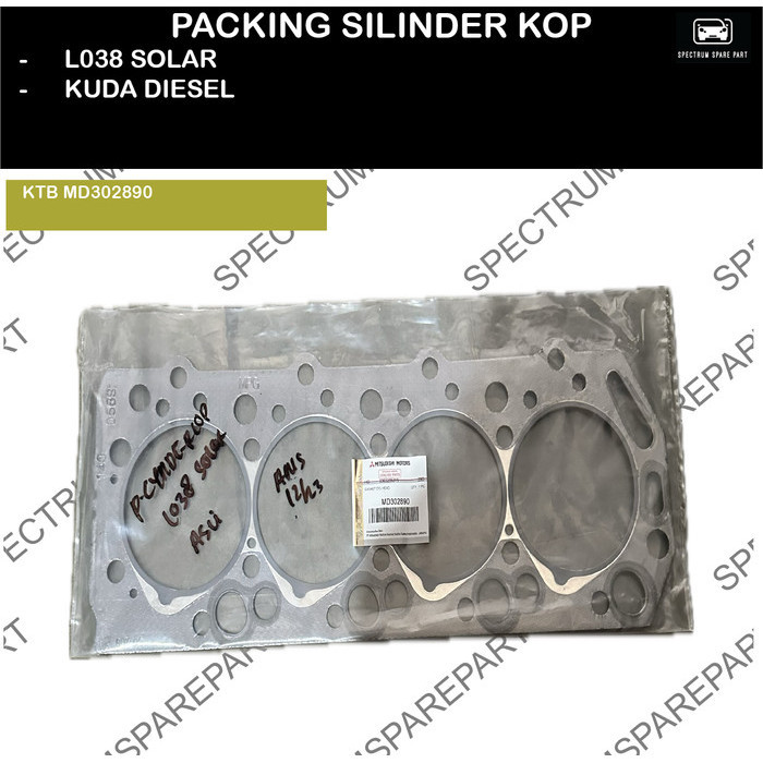 Jual PAK SILINDER KOP PACKING SILINDER HEAD DEKSEL L038 SOLAR - KUDA ...