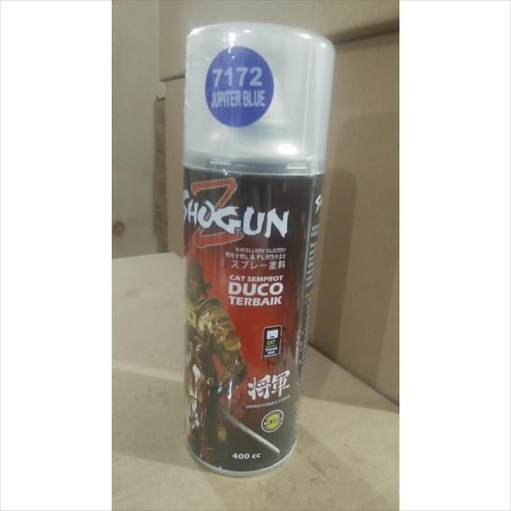 Jual Cat Semprot Spray Shogun Z Duco Tahan Bensin Jupiter Blue 7172 ...