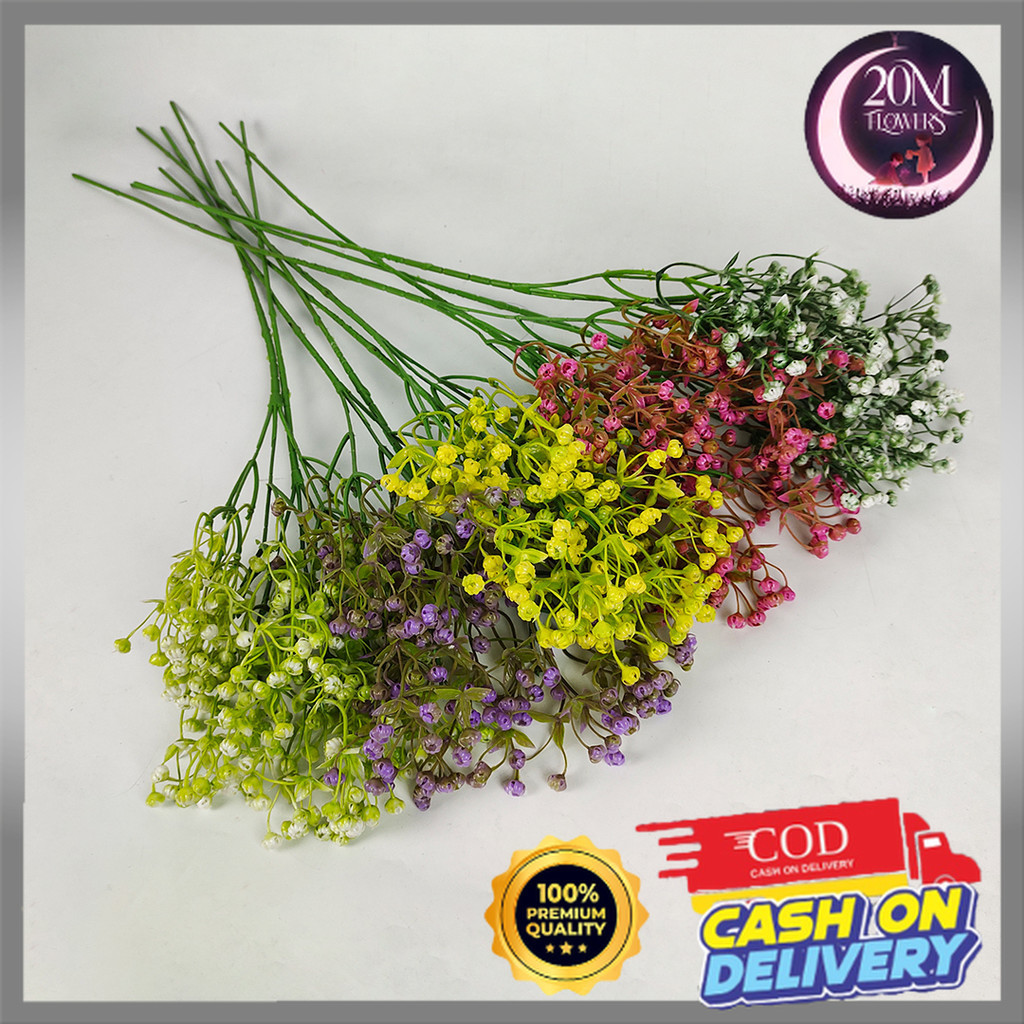 Jual COD GYPSOPHILIA TANGKAI PANJANG - BUNGA GYPSO ARTIFICIAL ...