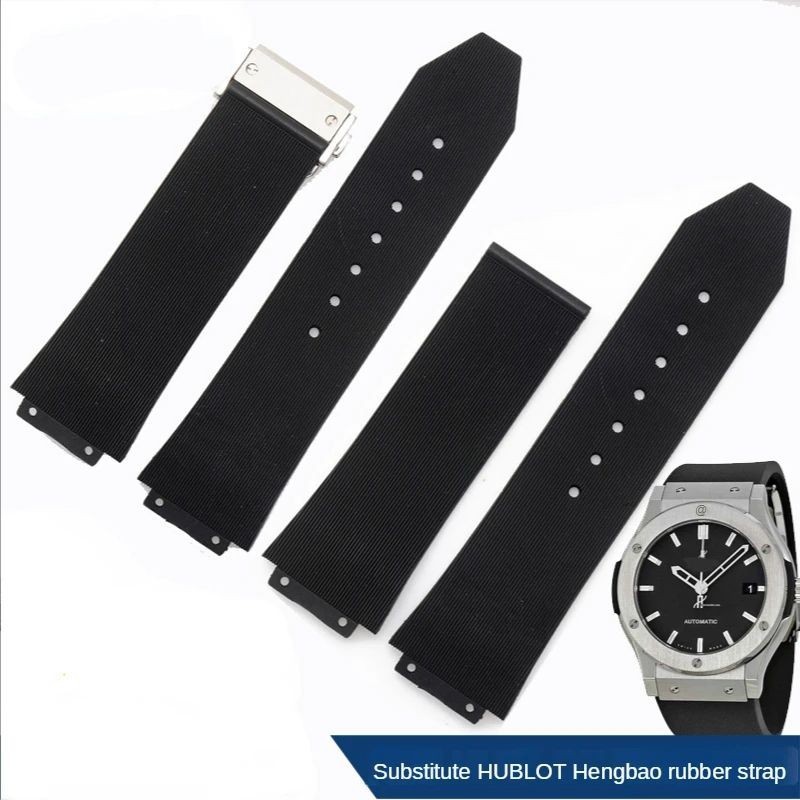 Jual juaal Strap Tali Jam Tangan H*bl0t Geneve Bing Bang Lug 24mm ...