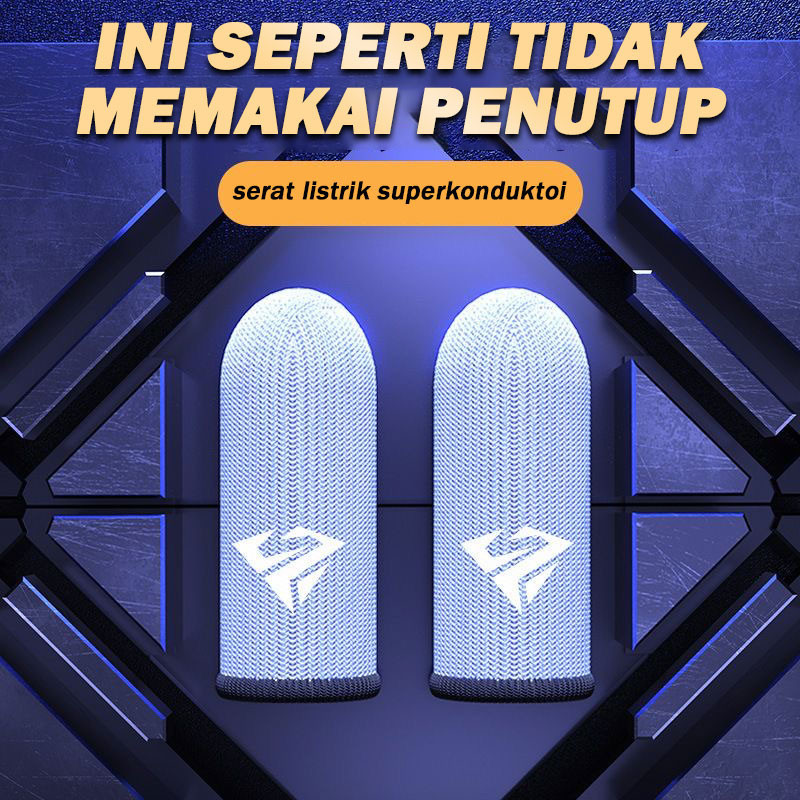 Jual POPOCOLA☂Sarung tangan gaming/Game Finger Cot/jempol game/kaos ...
