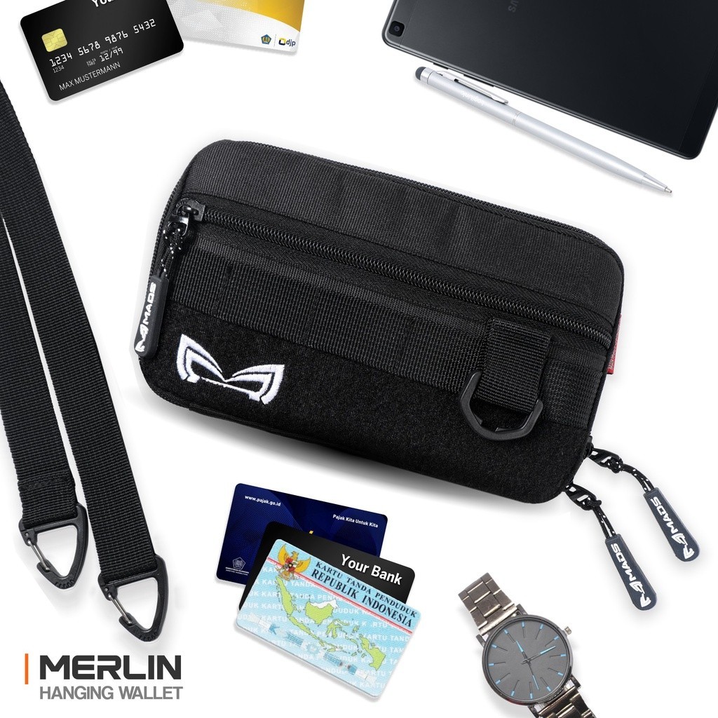 Jual Mr Mads - Merlin Hanging Wallet - Tas Tangan Tas Selempang Pouch ...