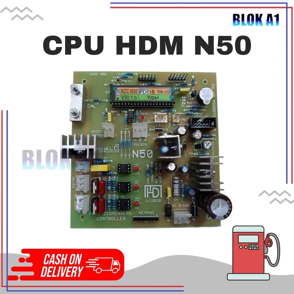 Jual CPU PERTAMINI DIGITAL POM MINI HDM N50 SUPPORT PRINTER UNTUK ...