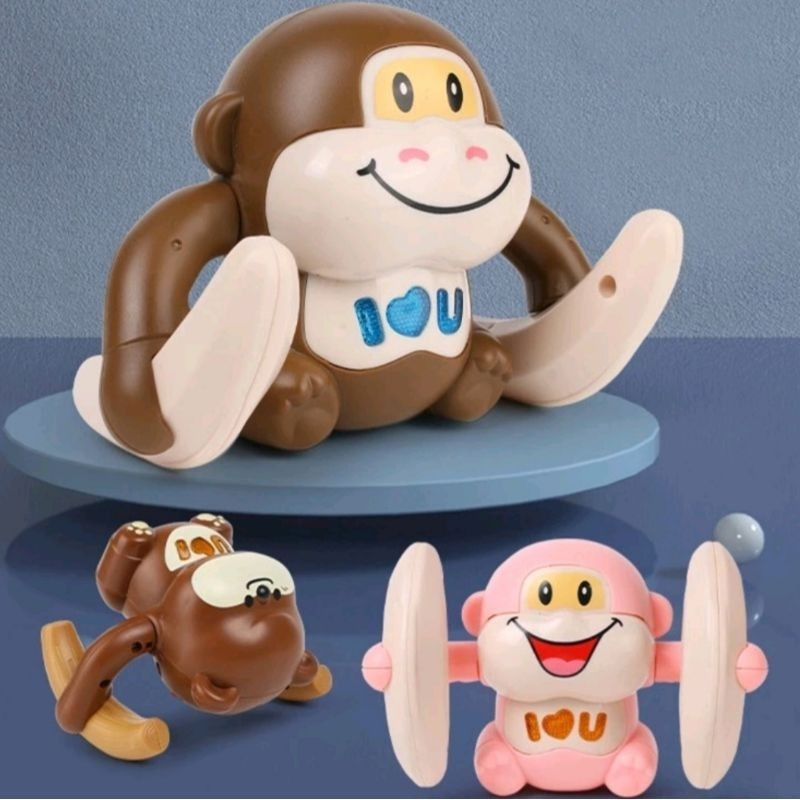 Jual Duffy Toys Mainan Monyet Tumbling Listrik/Anak Listrik Kontrol ...