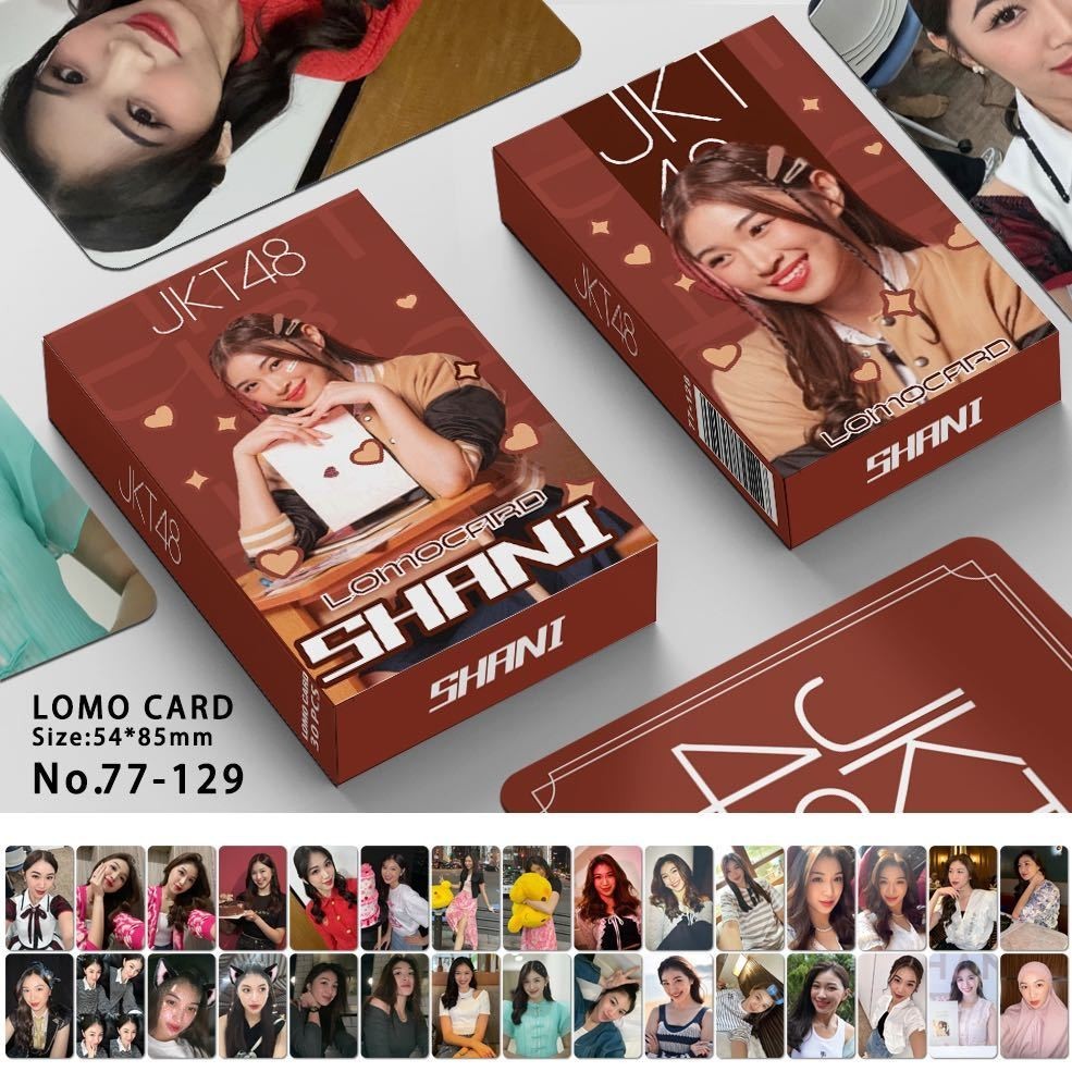 Jual [30Pcs] Pack Photocard Shani Jkt48 Red Album Lomo Card Photo Card ...