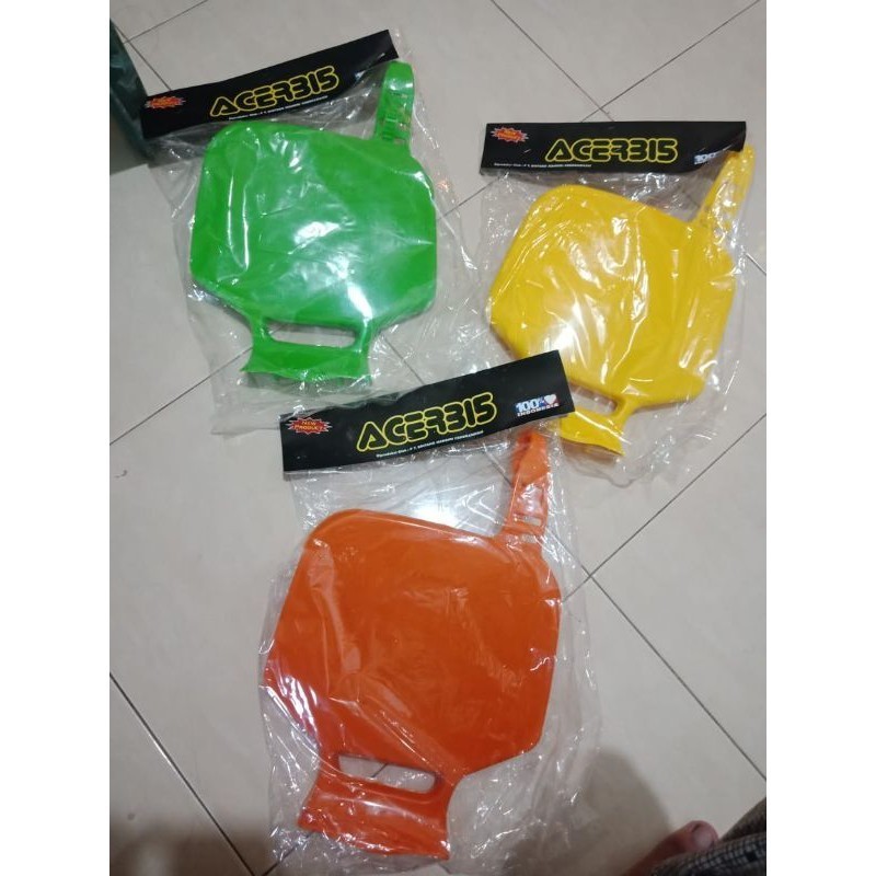 Jual PAPAN PLAT NOMOR TRAIL / KEDOK PAPAN NOMER MOTOR TRAIL KLX / PAPAN ...