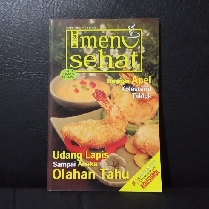Jual MENU SEHAT,DENGAN APEL KOLESTEROL TAKLUK,Original Bekas | Shopee ...