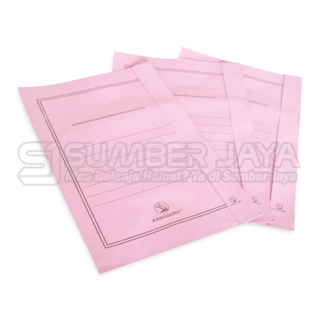 Jual Map Dokumen Stofmap/Stopmap/Map Kertas Karton Kanguru Per 10 Pcs ...
