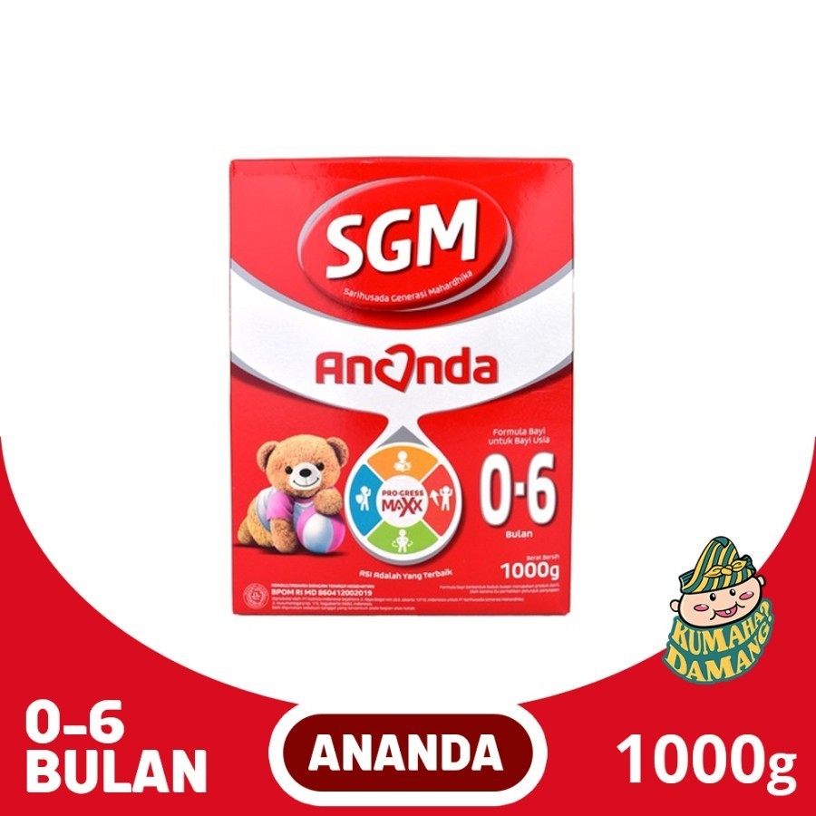 Jual SGM 1 Ananda 1 kg (0-6 Bulan) | Shopee Indonesia