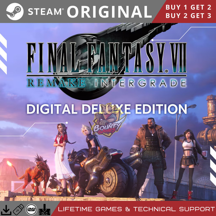 Jual FINAL FANTASY VII REMAKE INTERGRADE PC Original - DL/Download ...