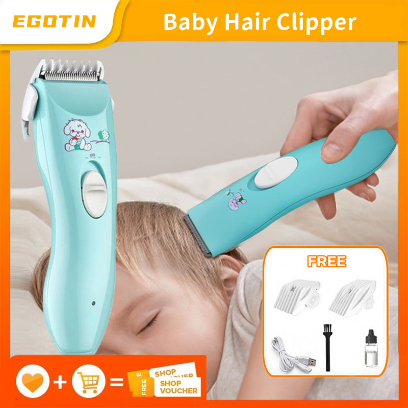 Jual EGOTIN Baby Hair Clipper Alat Cukur Rambut Bayi Anak Lengkap Mudah ...