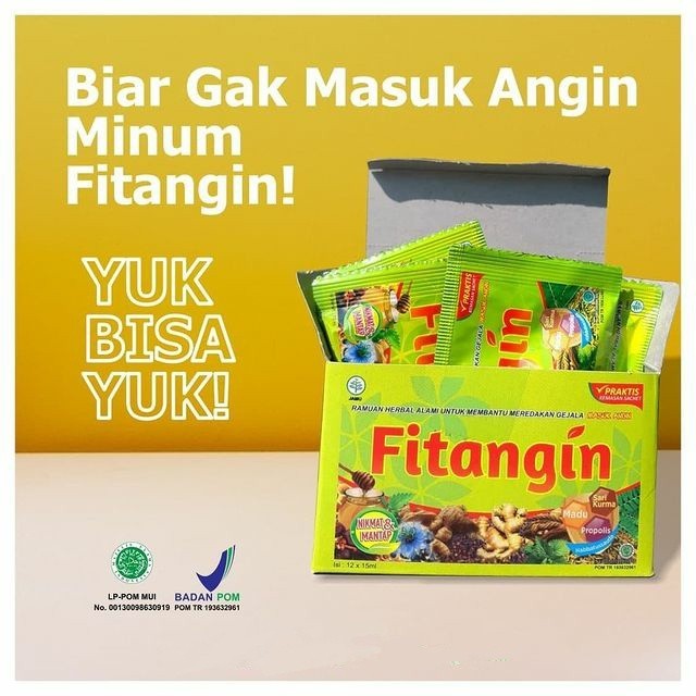 Jual Fitangin Minuman Herbal Masuk Angin | Shopee Indonesia