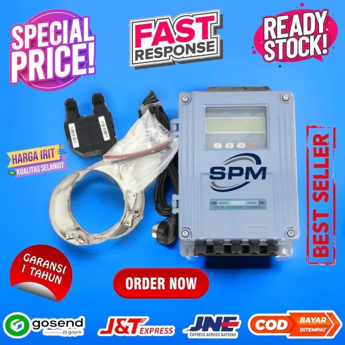 Jual Ultrasonic Flow Meter TDS-100F Transducer 50-700mm TDS100F ...