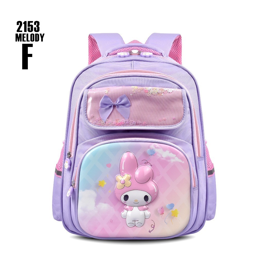 Jual (Meila) Tas Sekolah Cartoon 2153 Tas Anak Perempuan Tas Ransel ...