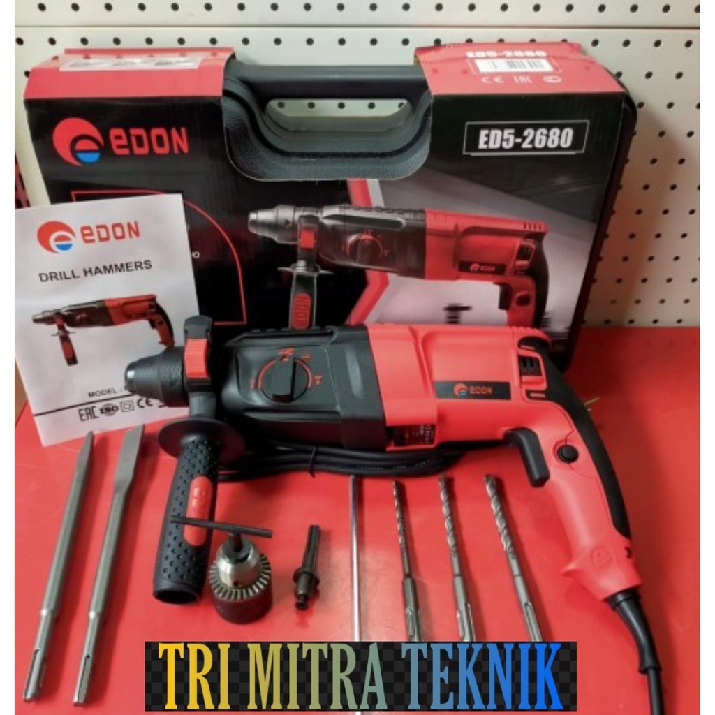 Jual NEW COD EDON ED5-2680 ROTARY HAMMER EDON DEMOLITION HAMMER MADE IN ...