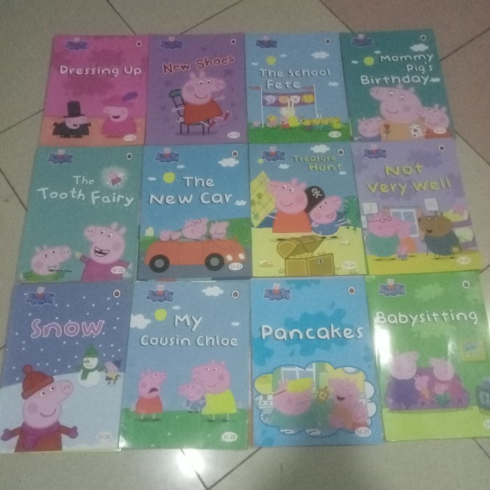 Jual Buku cerita Peppa Pig anak,buku import,original,second(harga ...