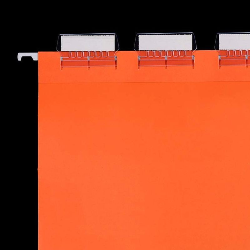 Jual Pack of 50 Hanging File Folder Labels Tabs and Inserts for Hanging ...