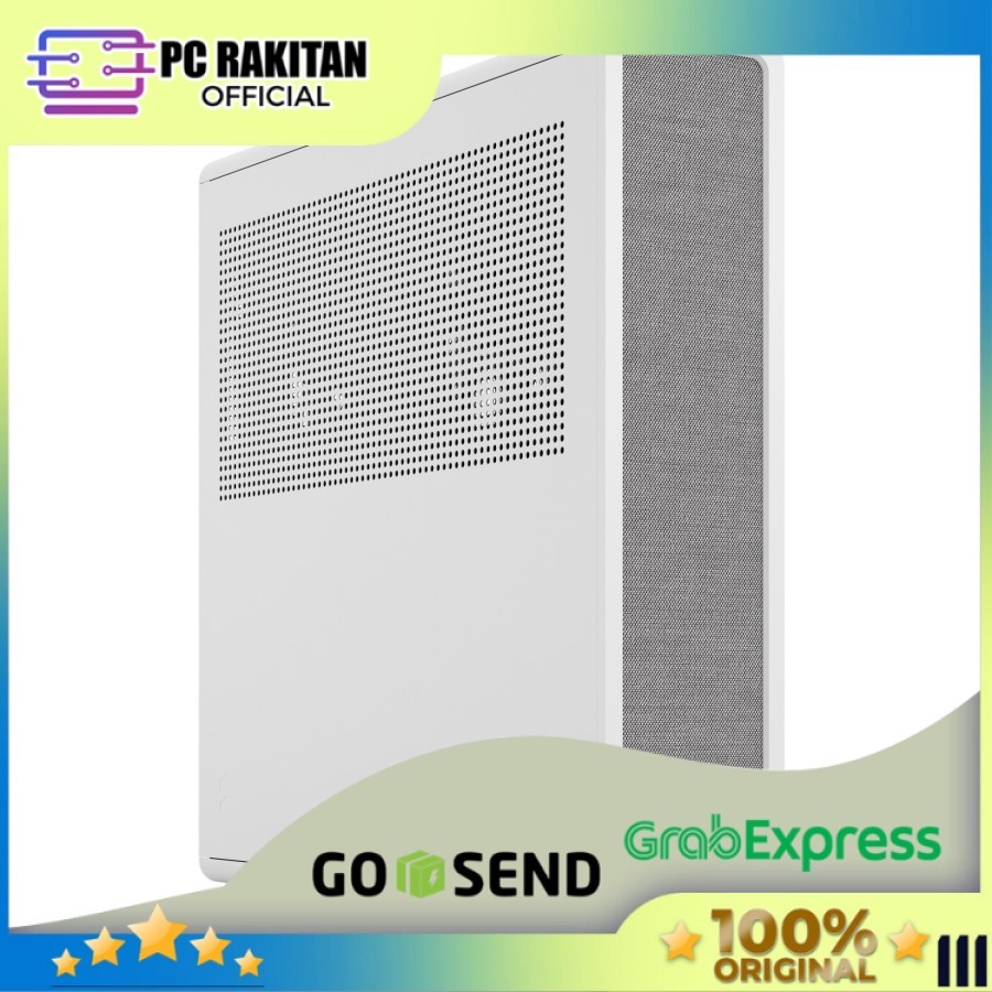 Jual FRACTAL RIDGE WHITE SMALL FORM FACTOR MINI ITX PC CASE CASING ...