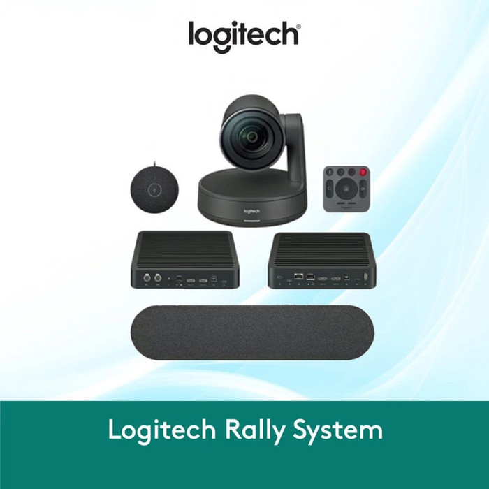 Jual Logitech VC Camera Rally System, Original Gaansi resmi | Shopee ...