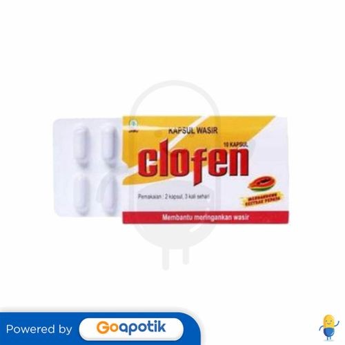 Jual Clofen Per Box Isi 10 Kapsul | Shopee Indonesia