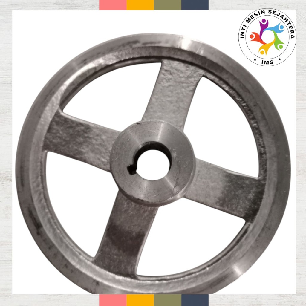 Jual PULI PULY PULLY PULLEY MESIN ALUMUNIUM A1X6"/6 INCH/150 UKURAN 1 ...