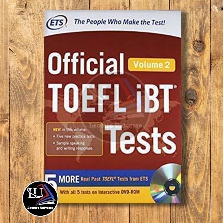 Jual Buku Cetak Official TOEFL IBT Tests Volume 2 | Shopee Indonesia
