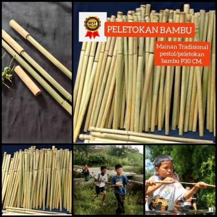 Jual promo murah Peletokan Bambu / Mainan Tradisional / Bambu Peletok ...