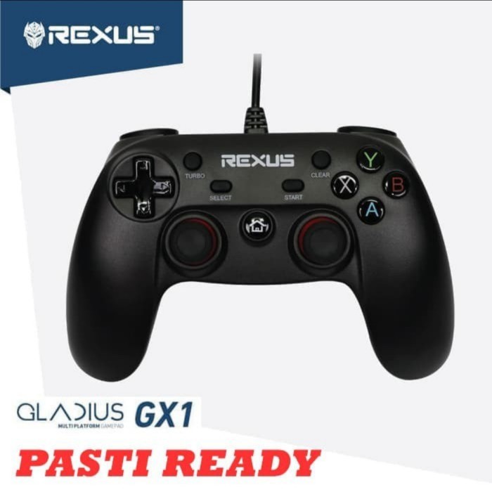Jual Rexus GladiusGX1 Pro Gaming Gamepad - Joystick / Stick game pad ...