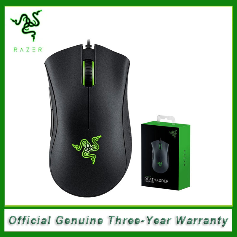 Jual Original Razer DeathAdder Essential Wired Gaming Mouse Mice ...
