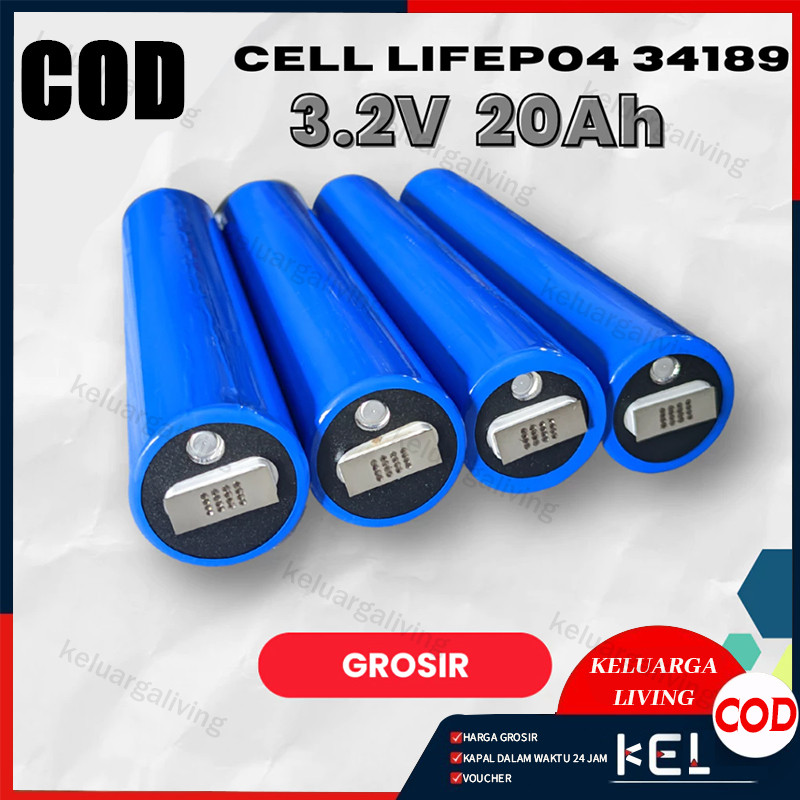 Jual Baterai Cell Lifepo4 Cilindrical CATL 34189 3.2V 20Ah NEW/Baterai Cell Lifepo4 Cilindrical ...