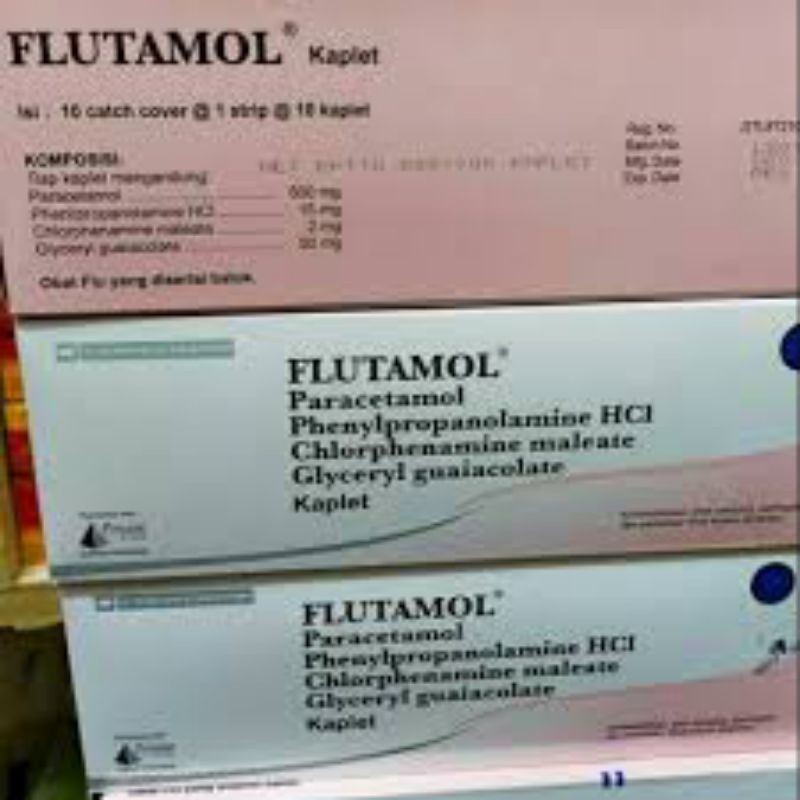 Jual Flutamol Obat Flu dan Batuk 10 Tablet - FDY | Shopee Indonesia
