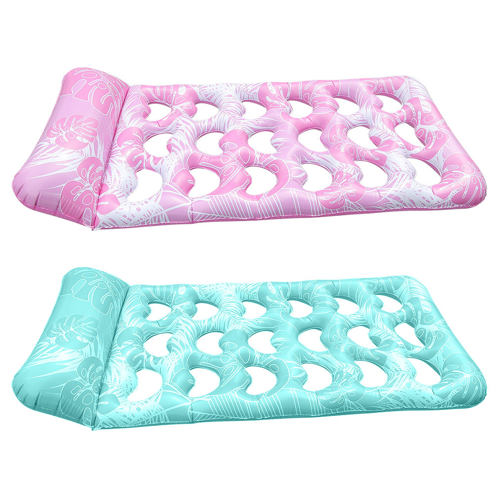 Jual Inflatable Pool Float Lounger with Headrest Inflatable Water ...