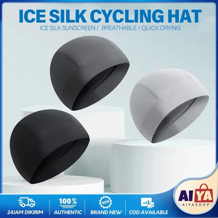 Jual Topi Cover Beanie Dalam Pelindung Kepala Helm Motor Sepeda Inner ...