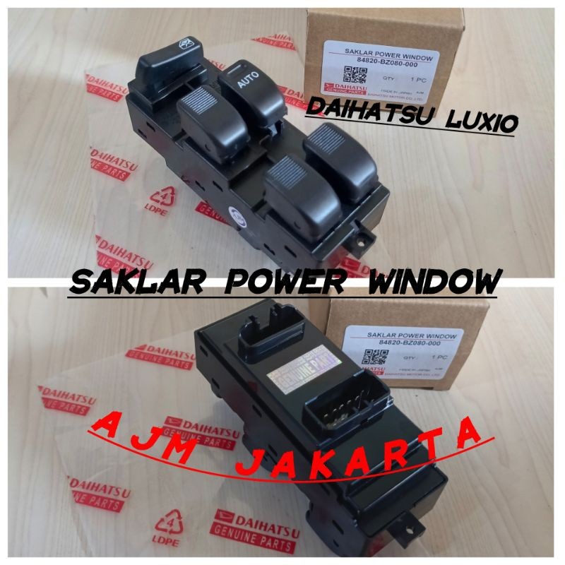 Jual Saklar switch power window pintu jendela Daihatsu Luxio original ...