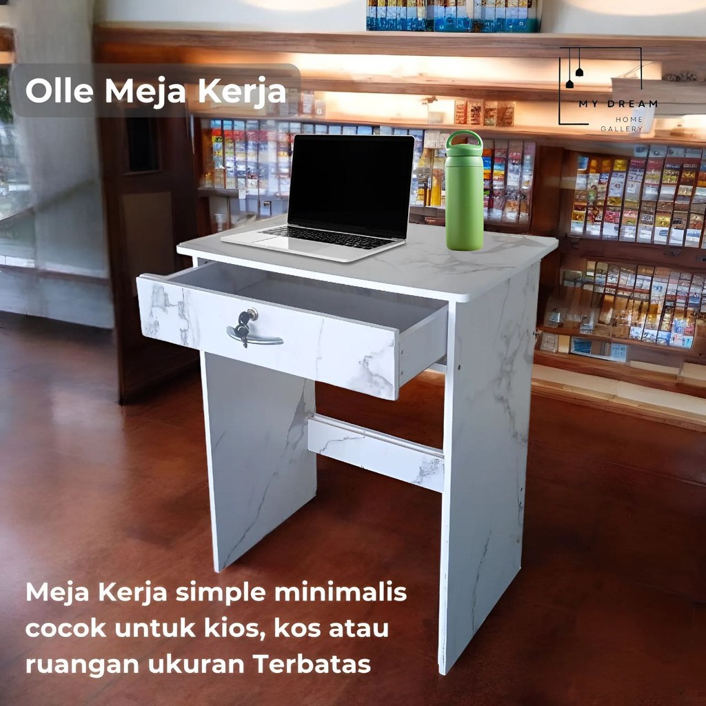 Jual Meja Kerja OLLE Minimalis | Meja Toko | Meja Kios | Meja Tulis ...