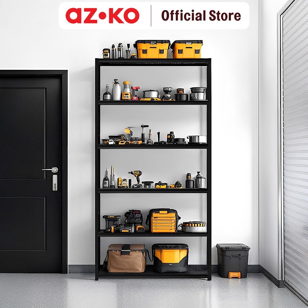 Jual AZKO Krisbow Rak Besi Tingkat Metal Rack Rak Serbaguna Rak ...