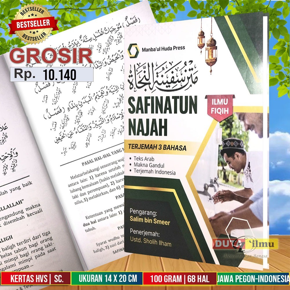 Jual Terjemah SAFINATUN NAJAH Jawa Pegon Indonesia /KITAB SALAF ...