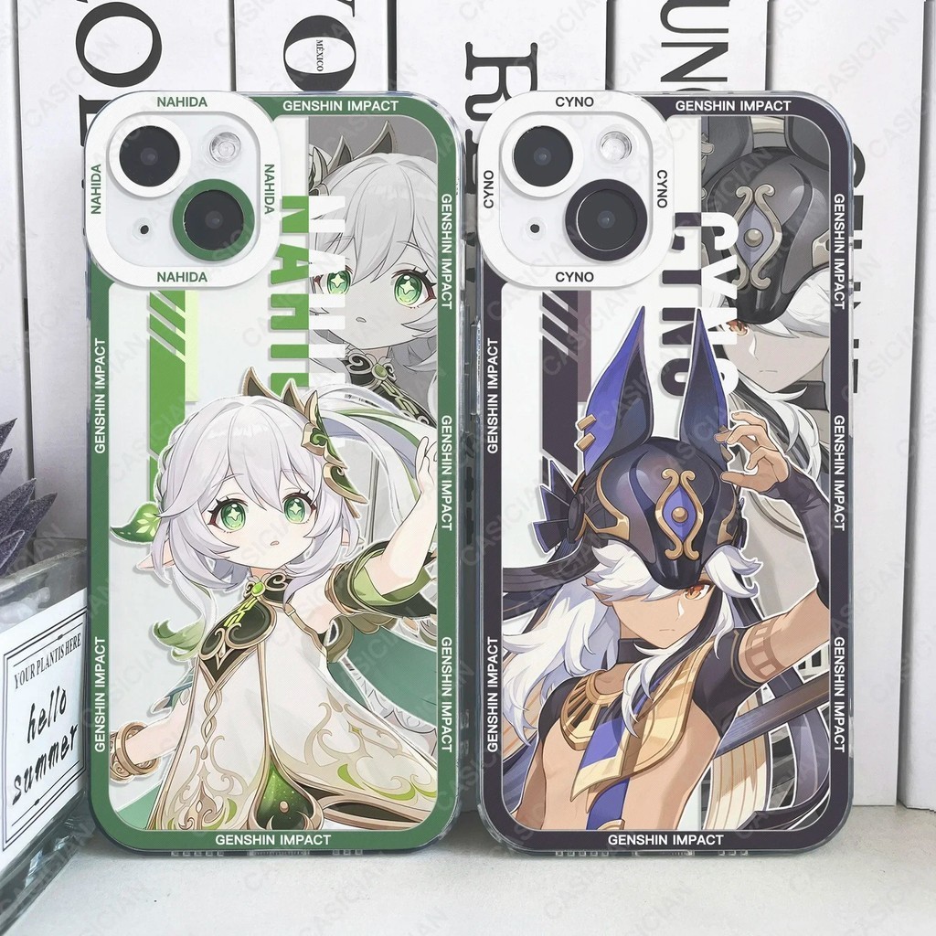 Jual Jajan case Genshin Impact Yelan Yoimiya Cyno Candace Nilou Nahida ...