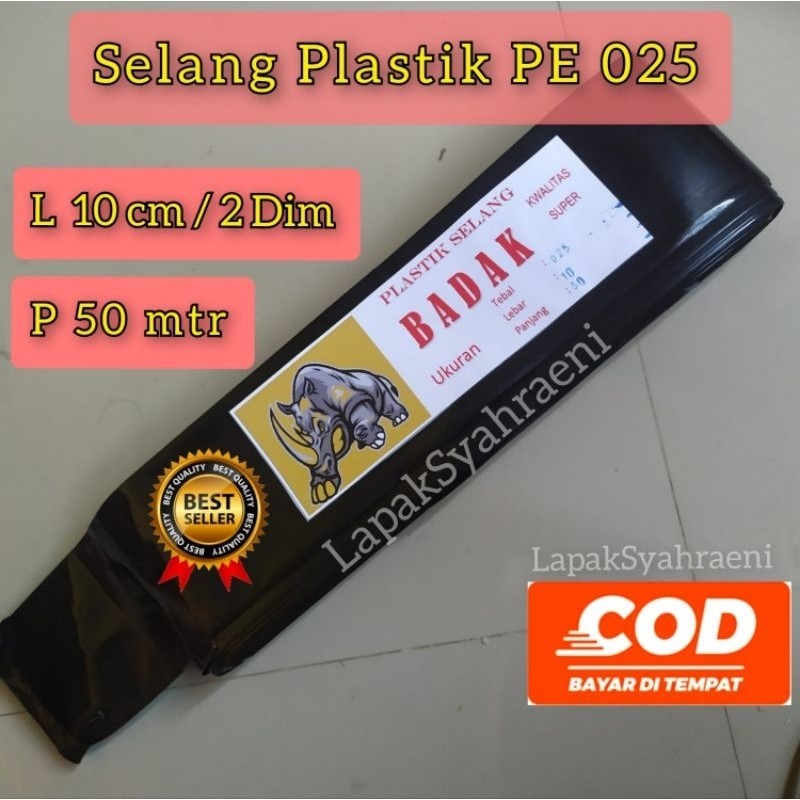 Jual SELANG PLASTIK PE 2 DIM PANJANG 50 MTR SELANG SAWAH SELANG AIR ...