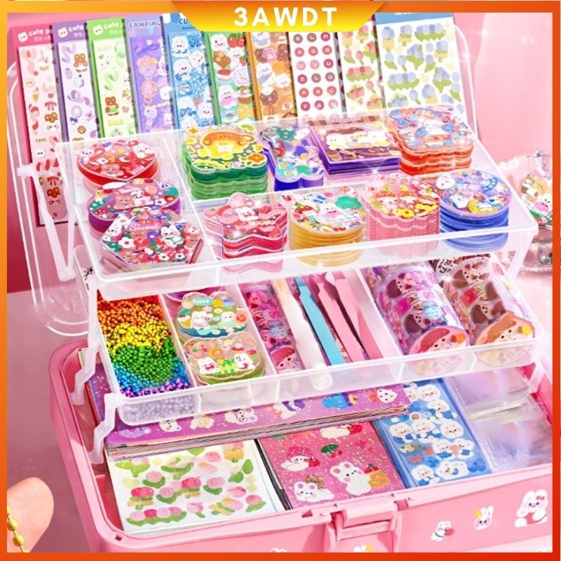 Jual 【COD】425pcs Set Gooka Stiker Set Lucu Anak Hadiah Scrapbooking ...